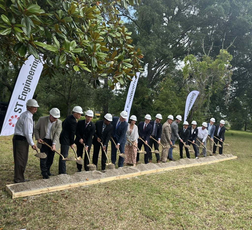 ST Engineering breaks ground on third hangar ⋆ FloridaWest EDA